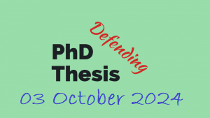 PhD Thesis Defense (Ayesha Rehman) - National University of Sciences ...