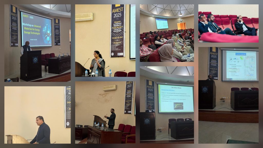 AMEST 2025 at SCME, NUST - National University of Sciences and ...